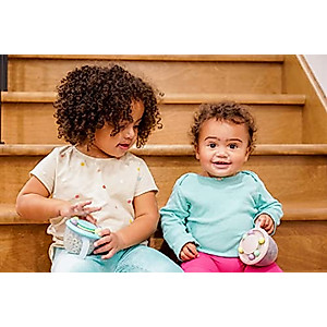 melii Abacus Snack Container with lid for Kids Toddlers and Baby (Blue)