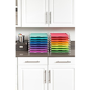 American CraftsStackable 662587 Paper Tray by We R Memory Keepers | 12 x 12-inch, 4 pack