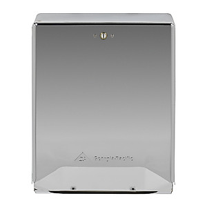 Georgia Pacific 56620 Combination C-Fold / Multifold Paper Towel Dispenser, Stainless Steel