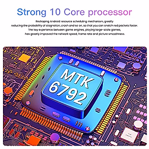 Unlocked Smartphone, 6.53Inch Cellphone 4GB 128GB Dual Card Dual Standby 4G Smartphone for Android Support Fingerprint Unlock, Face Unlocked, GPS (Pink)