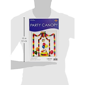 Beistle Birthday Party Canopy Decorating Kit
