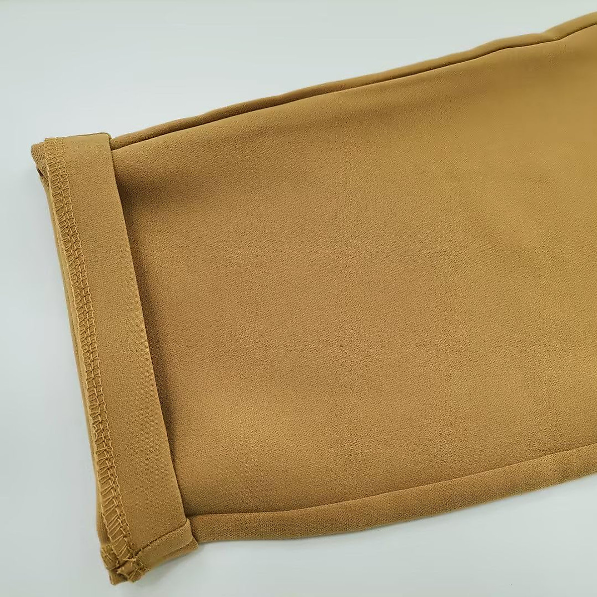 BIRW Womens High Waisted Pants Trendy Skinny Business Work Casual Pencil Trousers with Pockets Size Medium Dark Green