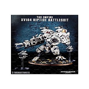 GAMES WORKSHOP Warhammer 40k - Tau XV104 Exo-Armure Riptide, 99120113030