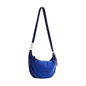 Desigual woMens Casual Shoulder Bag, Blue, U US