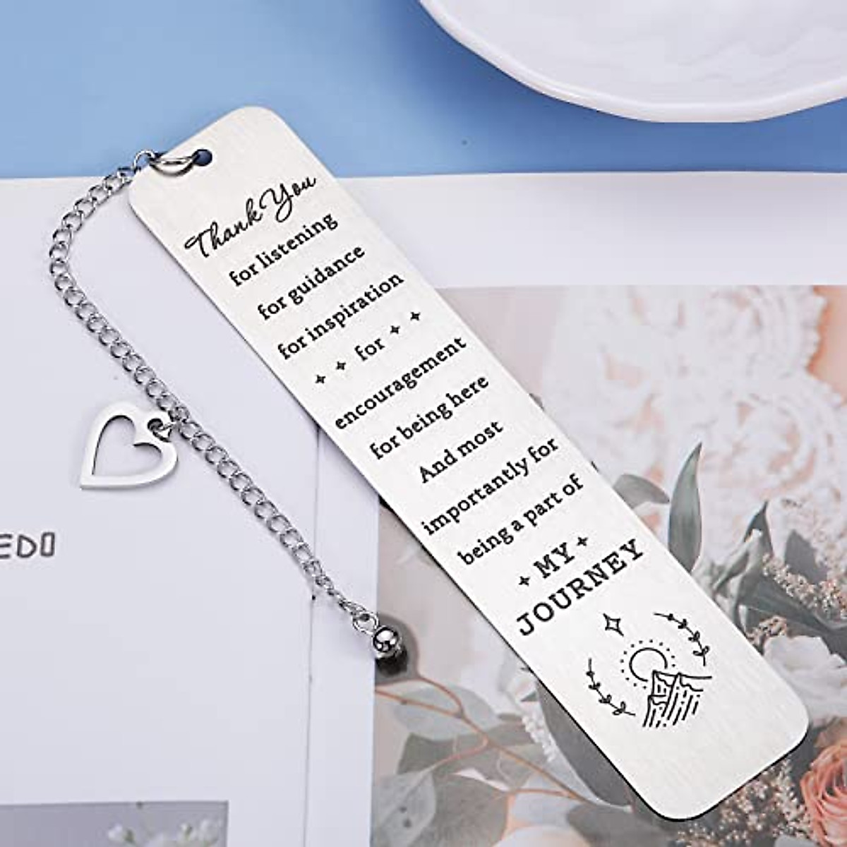 Christmas Gifts for Women Men Leaders Bookmark for Employee Coworker Mentor Retirement Going Away Promotion for Colleague Mentor Staff Boss Day Thanksgiving Birthday Thank You Gifts to Him Her