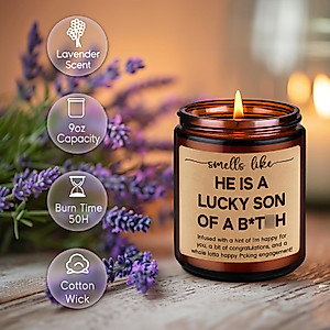 Fairy's Gift Engagement Candle, Engagement Gifts, Newly Engaged Gifts, Funny Bride Gifts, Bride to Be Gifts - Bridal Shower, Wedding Gifts for Bride, Engaged Friend, Sister, Daughter, Fiance