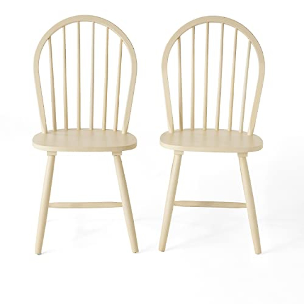 Christopher Knight Home Countryside High Back Spindle Dining Chair, Antique White 19.70”D x 17.90”W x 36.20”H