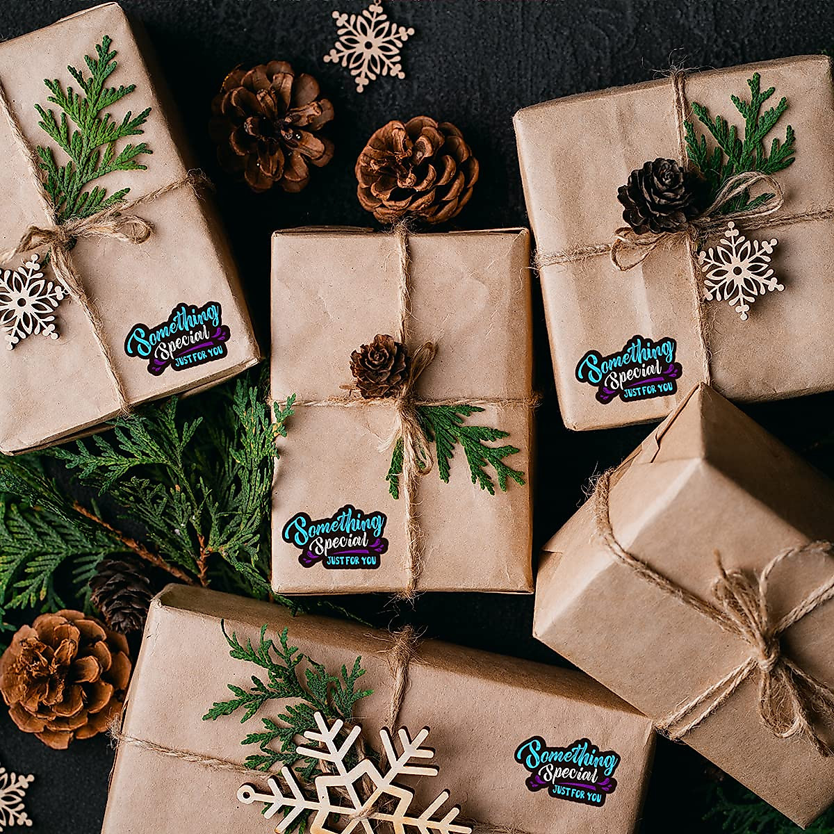 Littlefa 1.5” Something Special Just for You Stickers,Thank You Stickers,Handmade Stickers,Small Business Stickers, Envelopes Stickers, Gift Bags Packaging 500 PCS