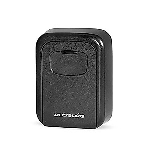 ULTRALOQ U-Bolt Pro Smart Lock + Key Storage Lock Box + Bridge WiFi Adaptor 6-in-1 Keyless Entry Door Lock with WiFi, Bluetooth, Biometric Fingerprint and Keypad