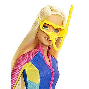 Barbie Doll with Color-Change Top, Puppy Squirt Toy and Dolphin with Sounds