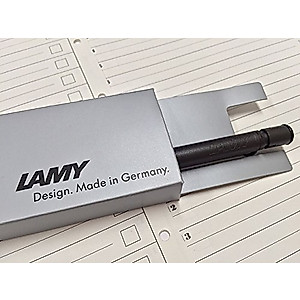 LAMY Safari L117 Mechanical Pencil, Black, 0.02 inches (0.5 mm)