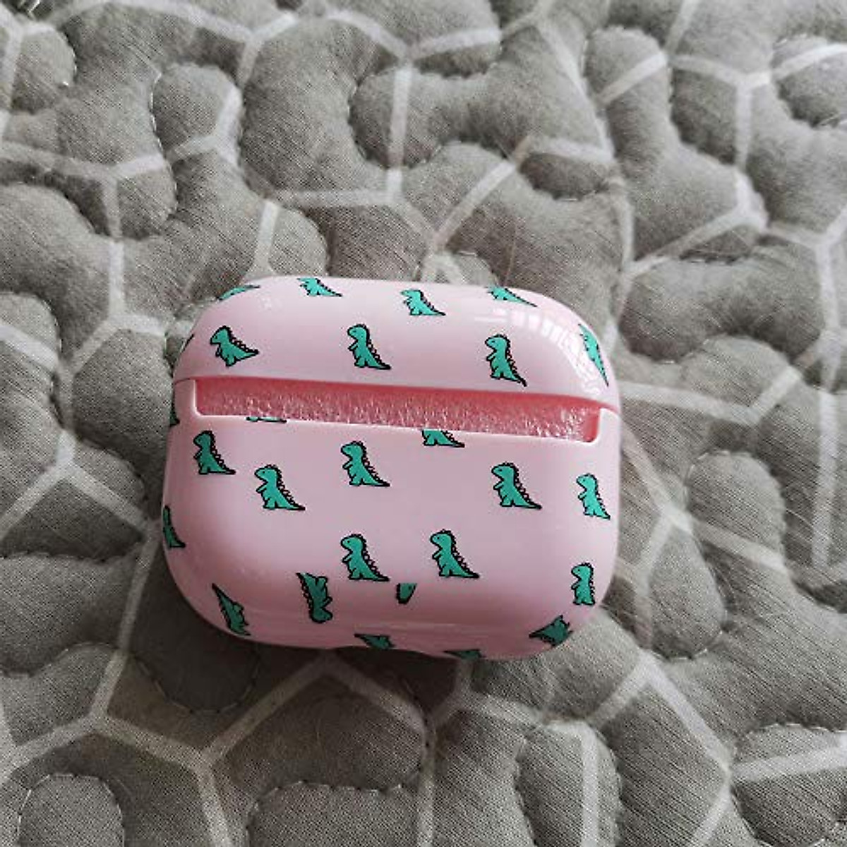 Rertnocnf Case Compatible with Airpods Pro Case, Portable Hard Plastic Anti-Scratch Shockproof Waterproof Wireless Headphone Protective Cover