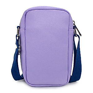 Disney Bag, Crossbody, Muppets, Miss Piggy Blue Dress, Lavender, Vegan Leather