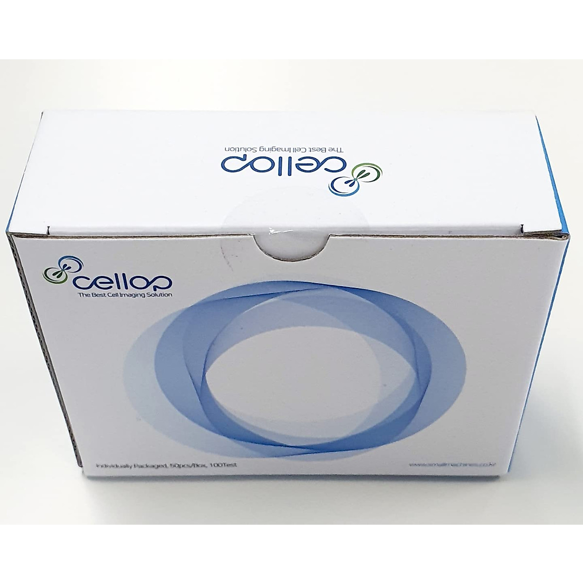 Cellop-Chip Neubauer Improved (NI) Disposable Hemocytometer, Counting Chamber, 10µL Chamber Volume, 1.6mm Thickness (50ea/Box)