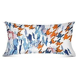 Camouflage Pillowcase for Hair and Skin Body Pillow Cover Long Pillow Case 20"X 54" Body Pillow Pillowcase with Zipper for Sleeping