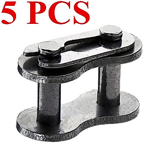 QAZAKY Compatible with 5 pcs 530 Drive Chain Repair Master Connector Split Link for ATV Quad Scooter Motorcycle Go Kart Moped Pit Dirt Pocket Racing Bike Triumph Yamaha