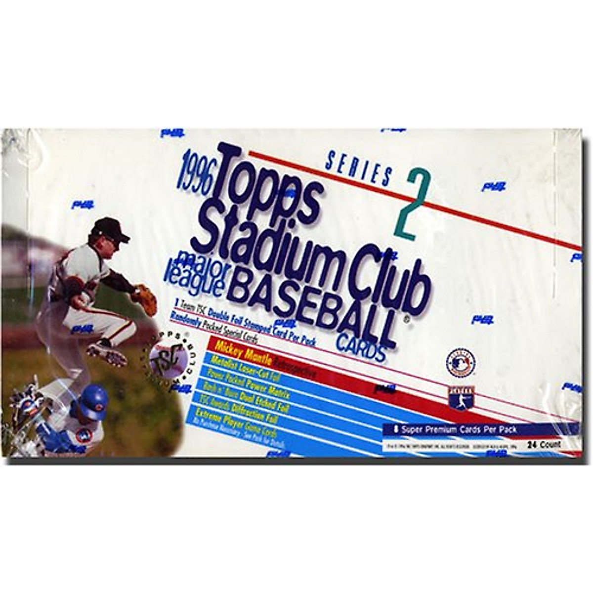 1996 Topps Stadium Club Series 2 MLB Trading Cards Box