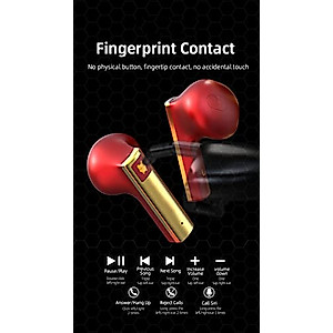 MOONA BTMV08 Wireless Bluetooth 5.3 Noise Reduction Headphones Headset HiFi Stereo Sound Gaming Earphones