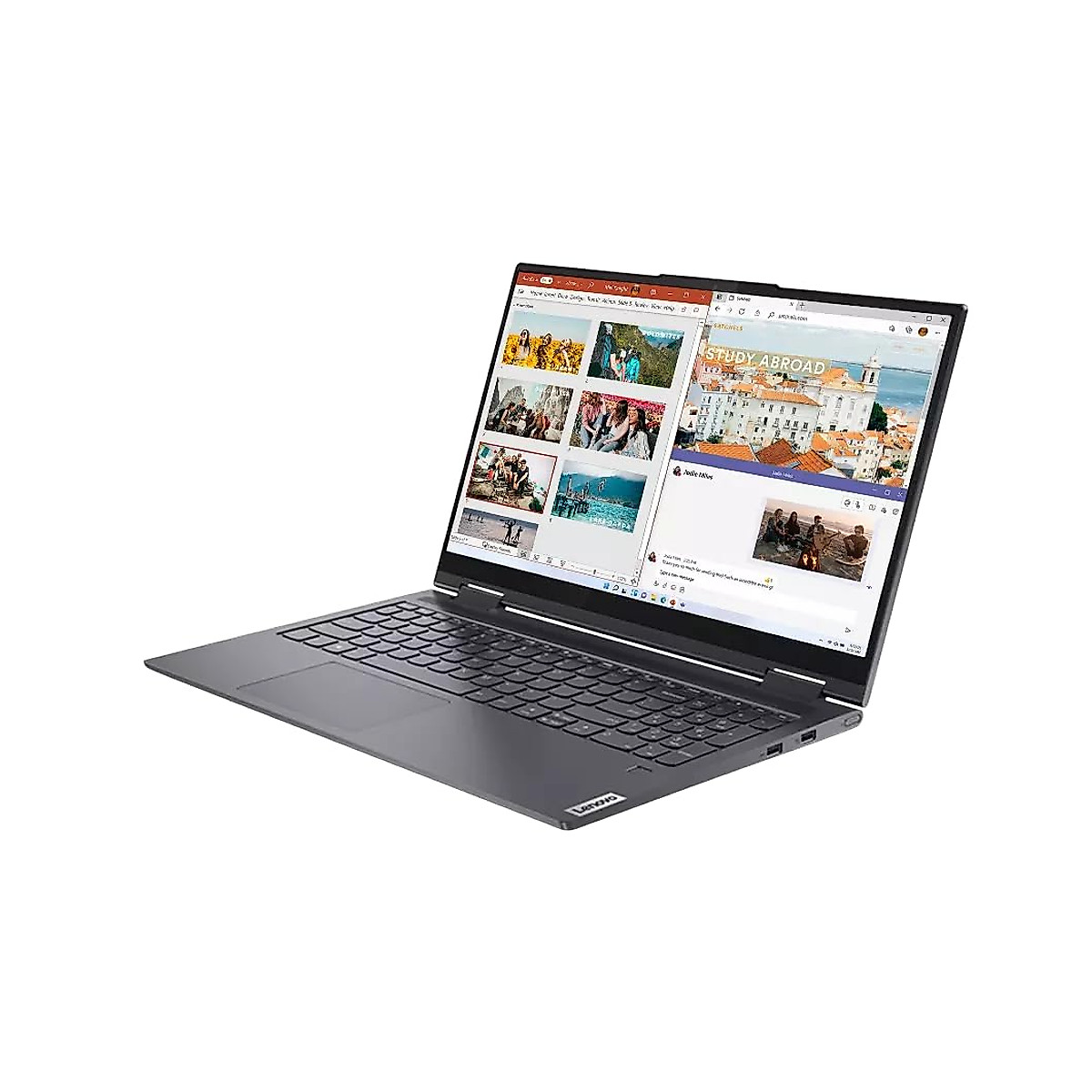 Lenovo Yoga 7i Laptop, 15.6" FHD IPS LED, i7-1165G7, 12GB, 512GB, Win 11 Home Notebook PC 82BJ007SUS