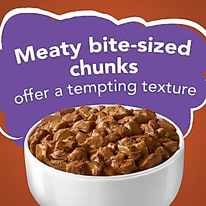 Purina Friskies Gravy Wet Cat Food, Meaty Bits Gourmet Grill - (24) 5.5 oz. Cans