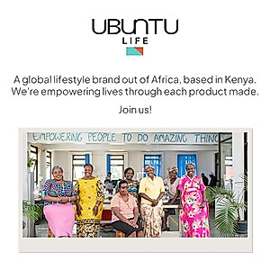 Ubuntu Life Love Beaded Leather Bracelet – Handmade Glass Bead Bracelet with Slide Closure and Genuine Leather, Stackable Boho Bracelets for Women and Men (Red/White, 1 Pack)