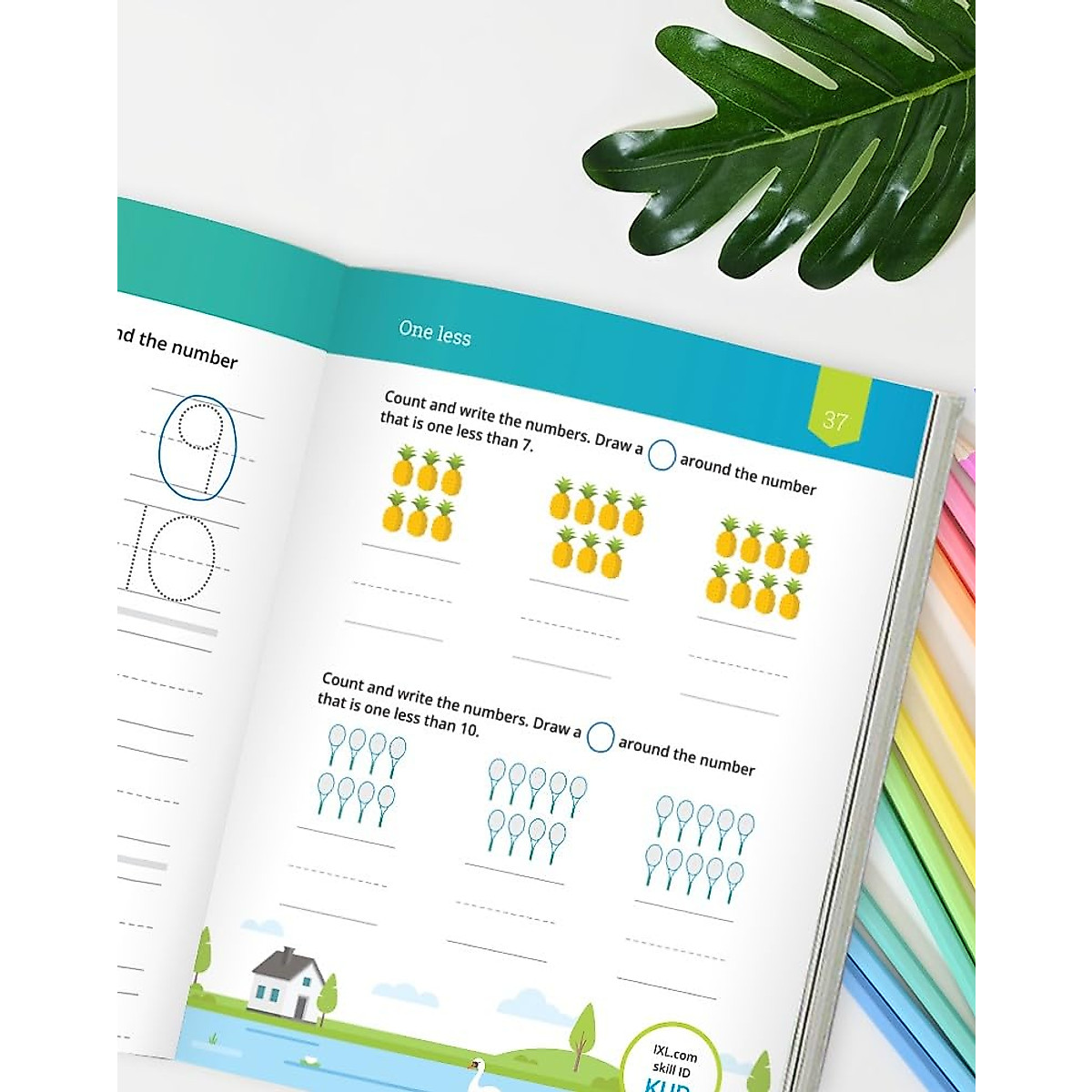 IXL The Ultimate Math Kindergarten Workbooks, Shapes, Addition, Subtraction, Learn to Write and Count Numbers 0-100 & More Kindergarten Math, Kindergarten Math Workbook (IXL Ultimate Workbooks)