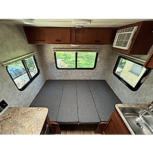 Kiyeocca Custom Indoor Bench Cushion for Furniture, Bay Seat Window Pad, Mudroom Bench Cushions, Window Box Cushion Replacement, Piano Bench Seating Cushion, 16x70 in