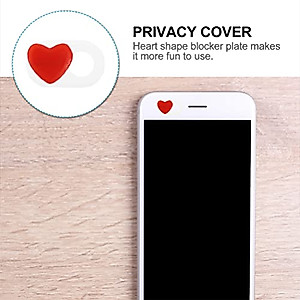 SOLUSTRE 12 Pcs Privacy Cover Webcam Lens Cover Web Hood Cover Webcam Cover Slide Laptop Lens Cover Cam Privacy Cell Cover Slider Accessories Love Money