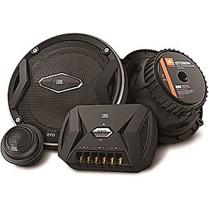 JBL GTO609C 270 Watts 6-1/2" Premium Car Audio Component Stereo Speaker System with Patented Plus One Woofer-Cone Technology