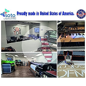 25 Wood Christmas Ornaments Blanks Night 3/16" Thick (Select Size) (4")