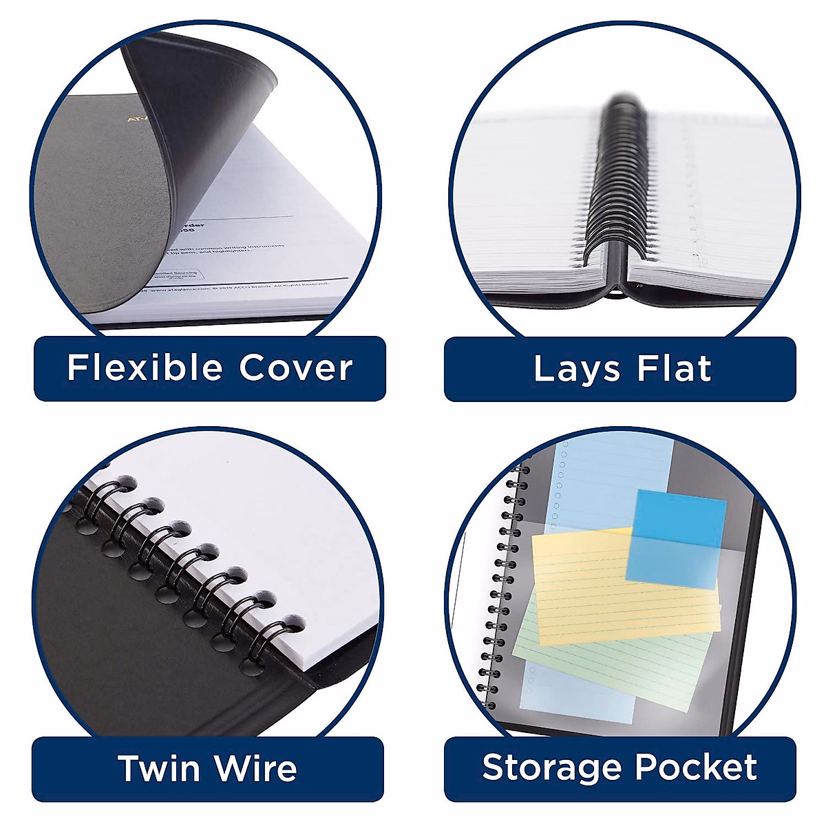 AT-A-GLANCE 2024 Weekly Appointment Book Planner, 5" x 8", Small, Black (700750524)