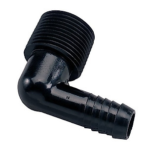 Orbit 3/4 in. x 1/2 in. Barb Elbow Funny Pipe Fitting Adapter (Pack of 10)