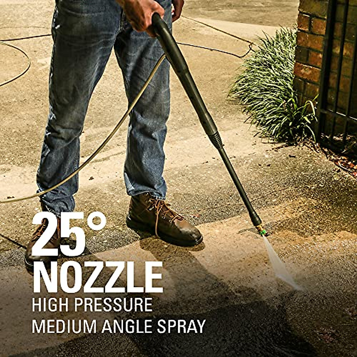 Greenworks 1500 PSI 1.2 GPM Electric Pressure Washer, GPW1502