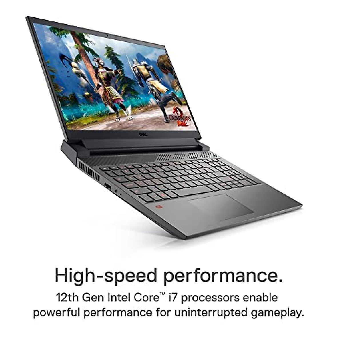 Dell G15 5520 15.6 Inch Gaming Laptop – 1080p FHD 120Hz Display, Intel Core i7-12700H, 16GB DDR5 RAM, 512GB SSD, NVIDIA Geforce RTX 3060 6GB GDDR6, Wi-Fi 6, USB C, Windows 11 – Dark Shadow Grey