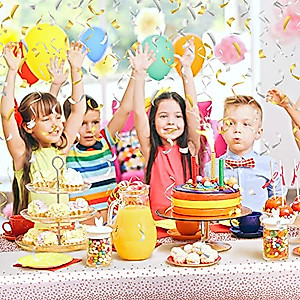 2 Pcs Pink Rose Gold Happy Birthday Backdrop, Floral Banner ,Plastic Tablecloth Table Cover for Photoshoot for Girls Women Party Supplies