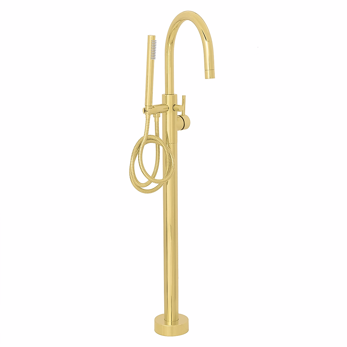 ZLINE Autograph Edition Emerald Bay Bath Tub Filler in Polished Gold (EMBY-BTF-PG)