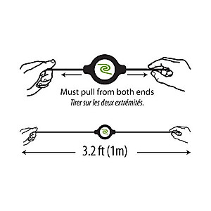 ReTrak Retractable Headphone Splitter, Black (ETCABLESPLBLK)