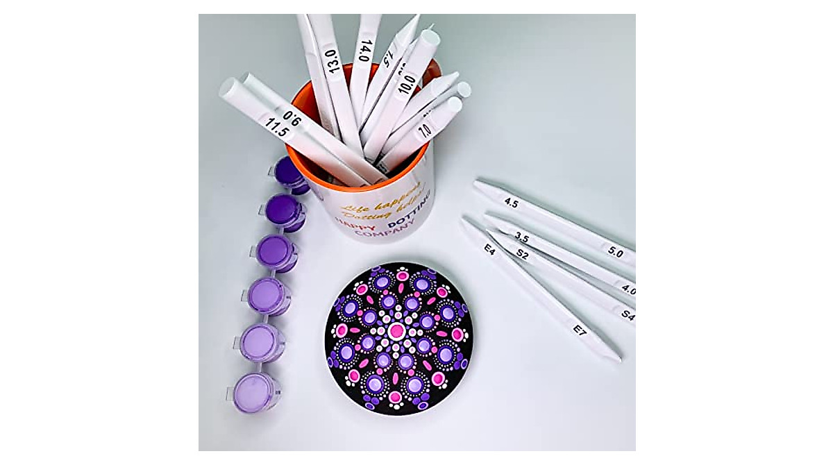 Dotting Tools for Mandala Art | Happy Dotting Company 16pc Set