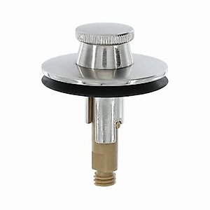 3206117,BATHTUB DRAIN STOPPERS,LIFT AND TURN,BRUSHED NICKEL