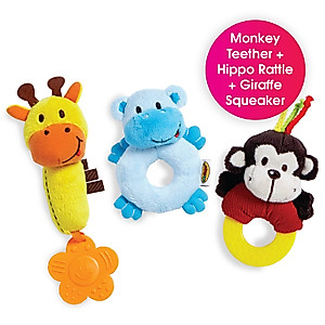 Edushape Soft Pals, 3 Piece