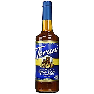 Torani Brown Sugar Cinnamon Syrup Sugar Free 25.4 Fl Oz (Pack of 1)