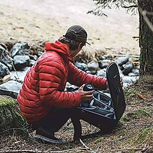 Endurax Large Camera Backpack Compatible with Canon Nikon Photographers Camera Bag for DSLR with Hardshell Protection