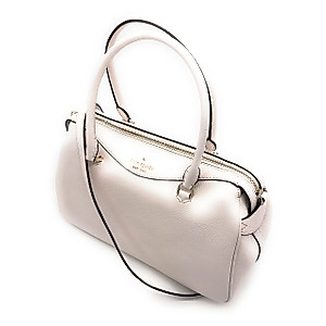 Kate Spade New York Mimi Leather Satchel (Parchment) (Parchment)