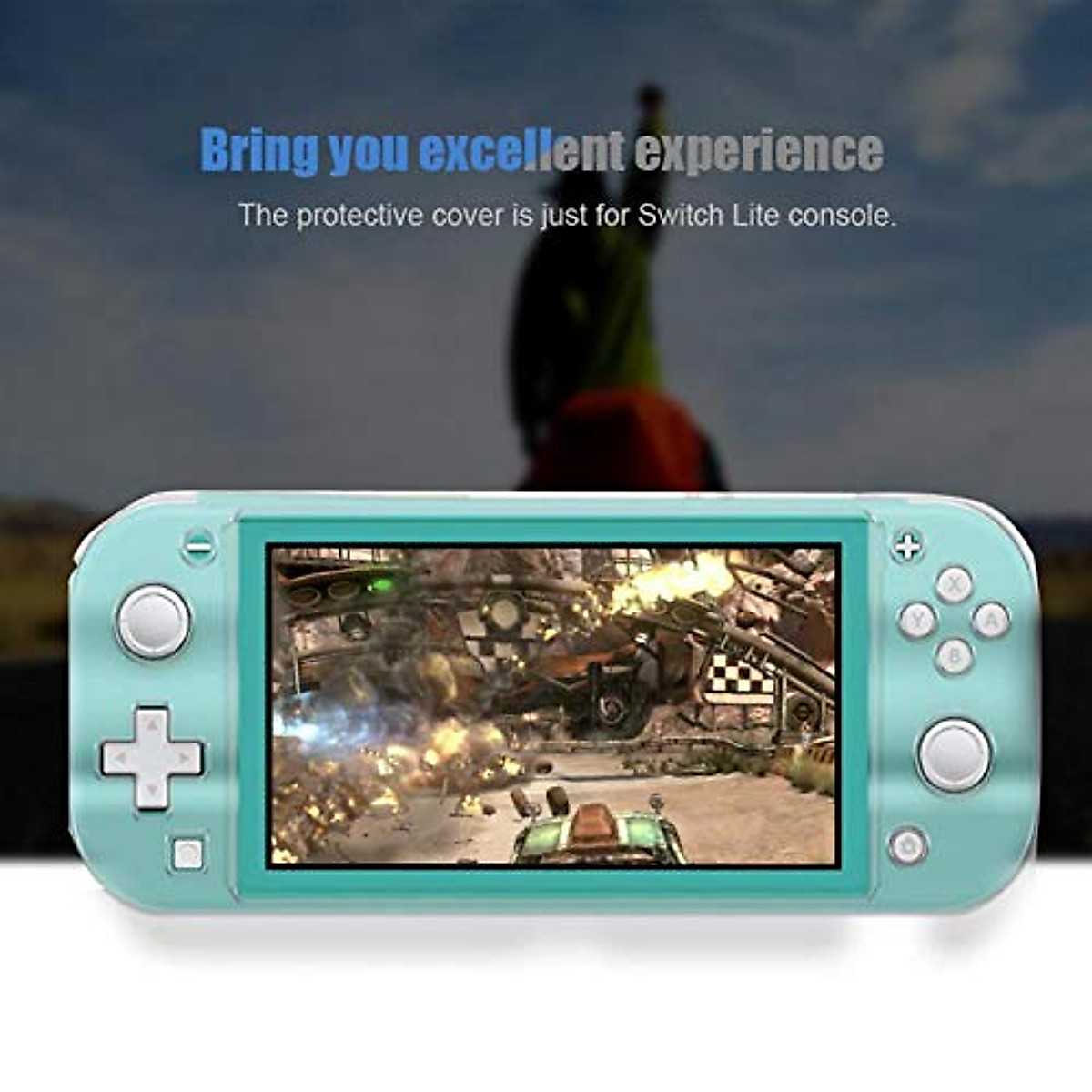 01 02 015 Protective Cover, Glass Screen Protectors, Wear-Resistant Refined Appearance Switch Adult Screen for Gamers