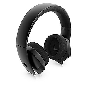 Alienware Stereo PC Gaming Headset AW310H: 50mm Hi-Res Drivers - Sports Fabric Memory Foam Earpads - Works with PS4, Xbox One & Switch via 3.5mm Jack