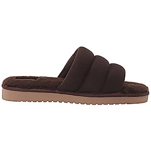 Koolaburra by UGG Men's Rommie Slipper, Chocolate Brown, Size 10