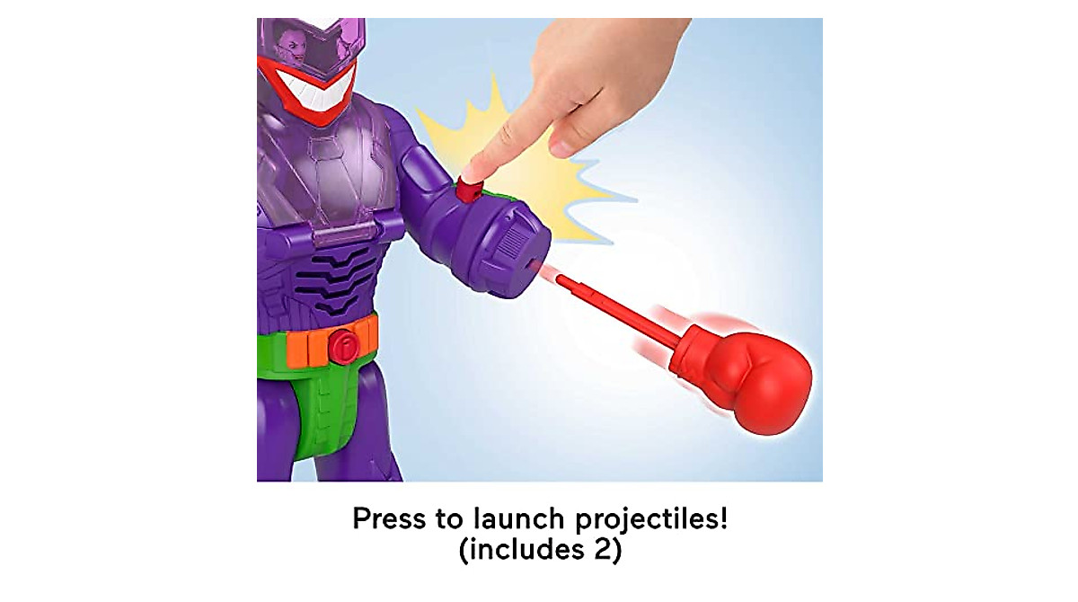 Imaginext Joker & LaffBot Robot - Kids DC Super Friends Playset