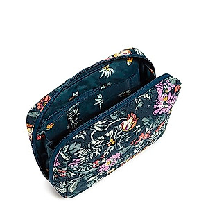 Vera Bradley Women's Cotton Cord Organizer, Fresh-Cut Floral Green, One Size