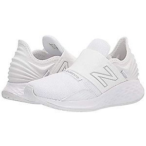New Balance Fresh Foam Roav V1 Bungee Running Shoe, Nb White/Light Aluminum, 3 US Unisex Little Kid