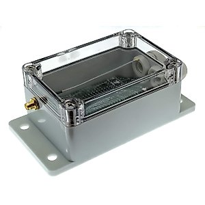 qBox DIY IOT Enclosure Kit (One SMA), IOT Enclosure for Arduino MKR Feather ESP32 Cellular LoRa WiFi Board, Waterproof IP65 Enclosure with Glands, prototyping PCB and SMA Connector